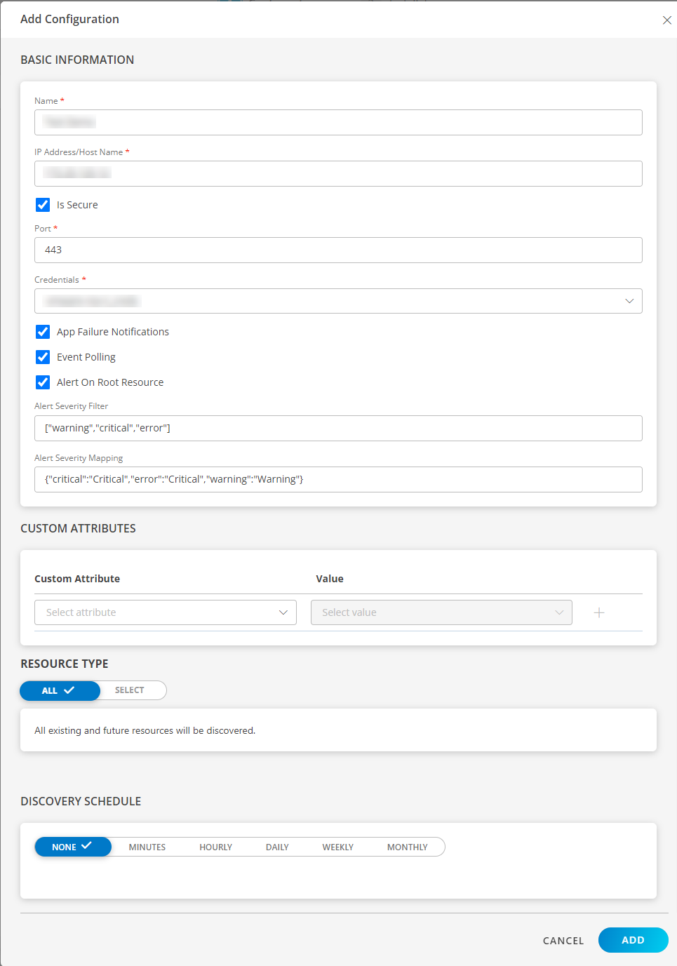 NetApp SolidFire | OpsRamp Documentation
